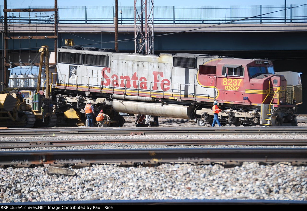 BNSF 8237 In Need Of New Motors